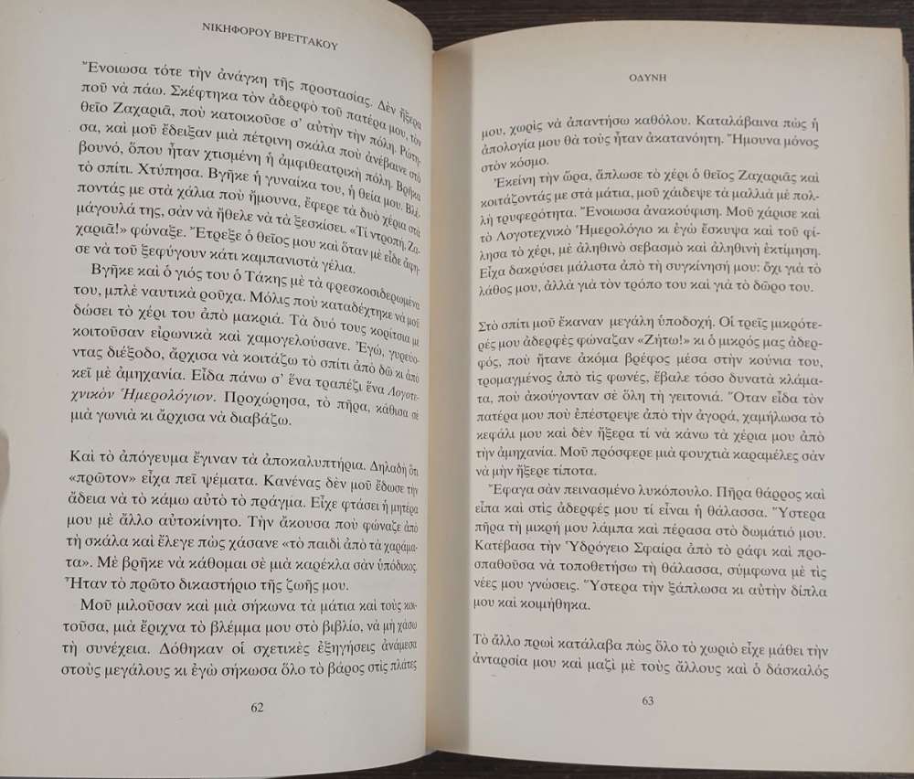 ΟΔΥΝΗ - ΑΥΤΟΒΙΟΓΡΑΦΙΚΟ ΧΡΟΝΙΚΟ - πίξελbooks